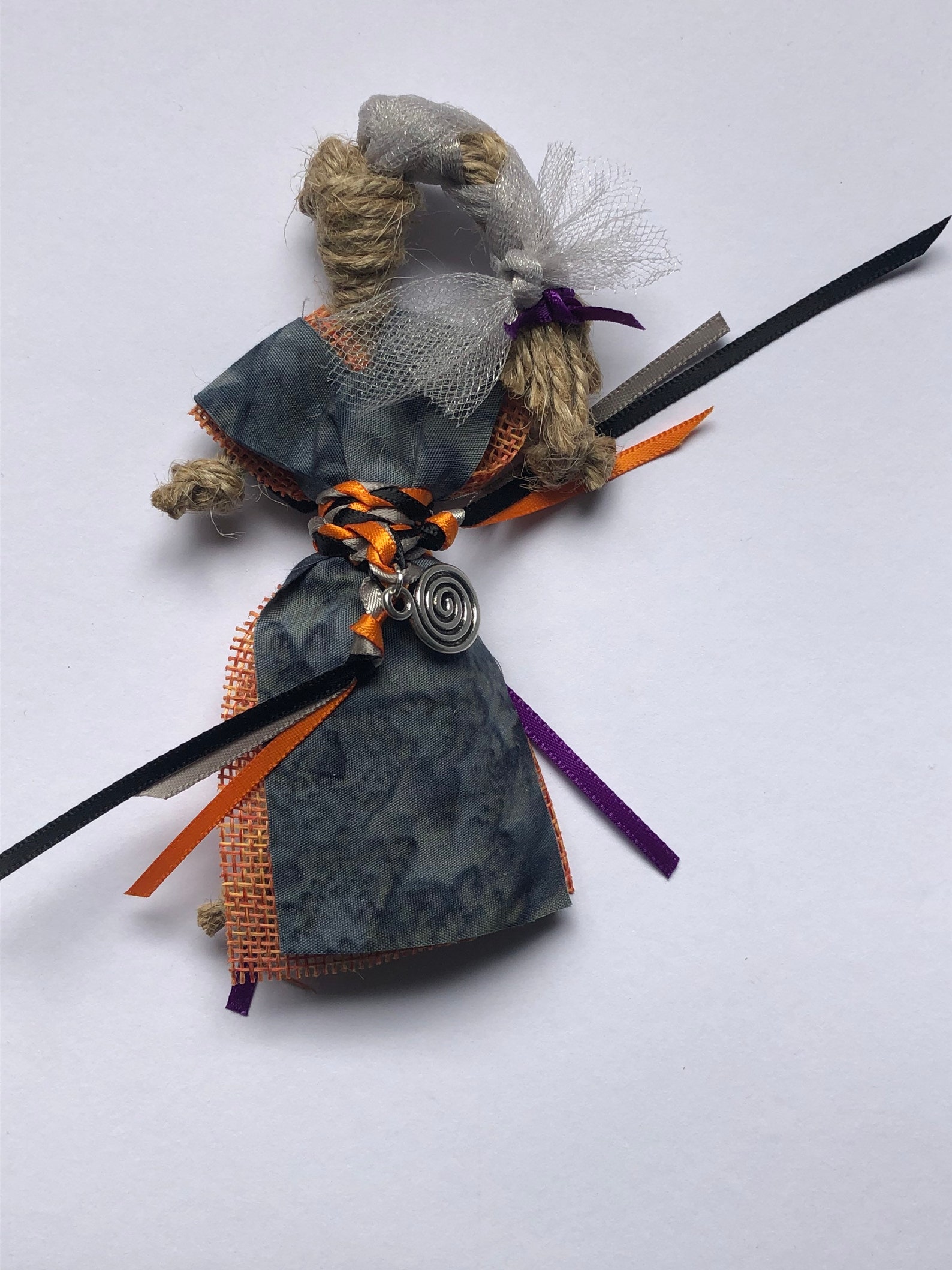Samhain Blessing Poppet Doll: Kitchen Witch Talisman, Good Luck Charm ...