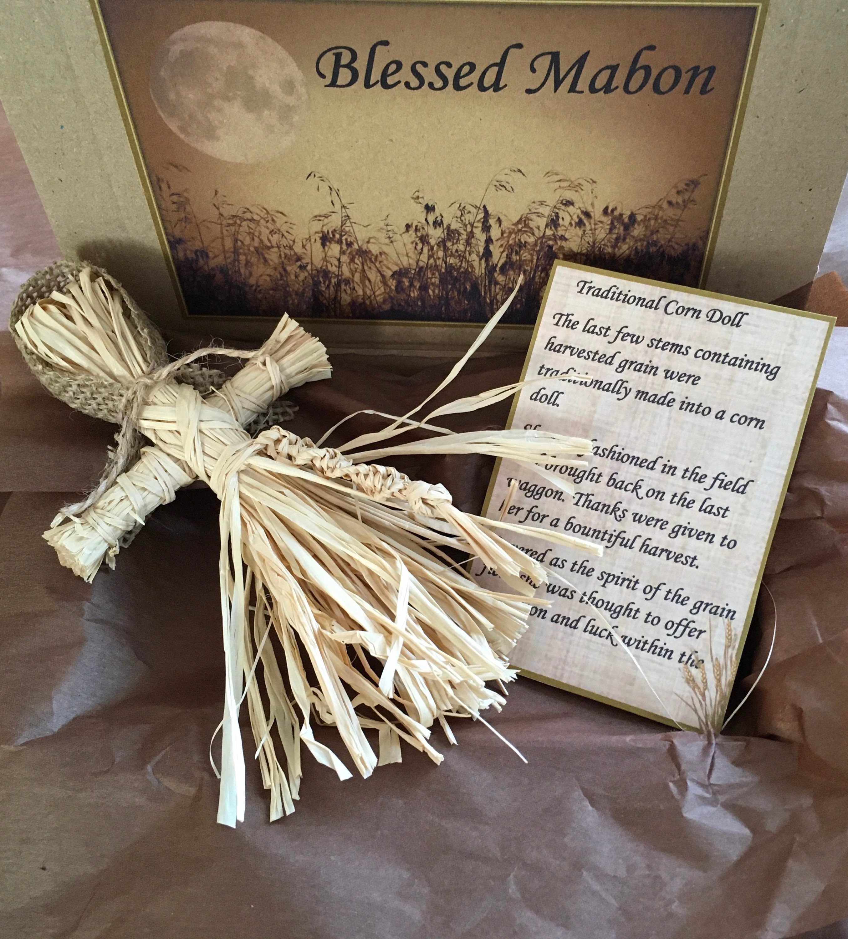 Corn Doll Harvest Mabon Altar Hand Crafted Autumn Equinox - Etsy Canada