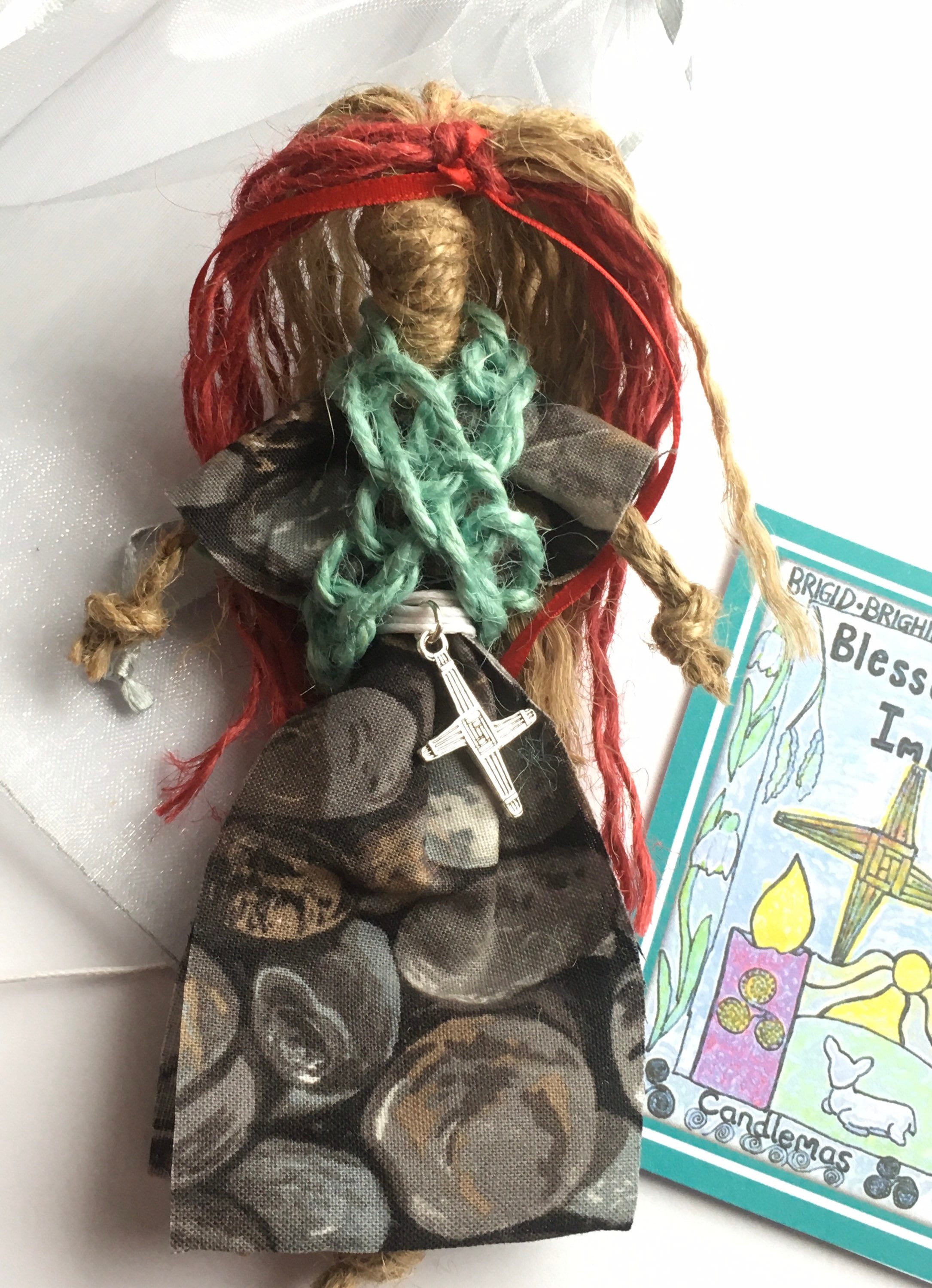Imbolc Kitchen Witch Brigid Doll Protection Women Brighid | Etsy UK