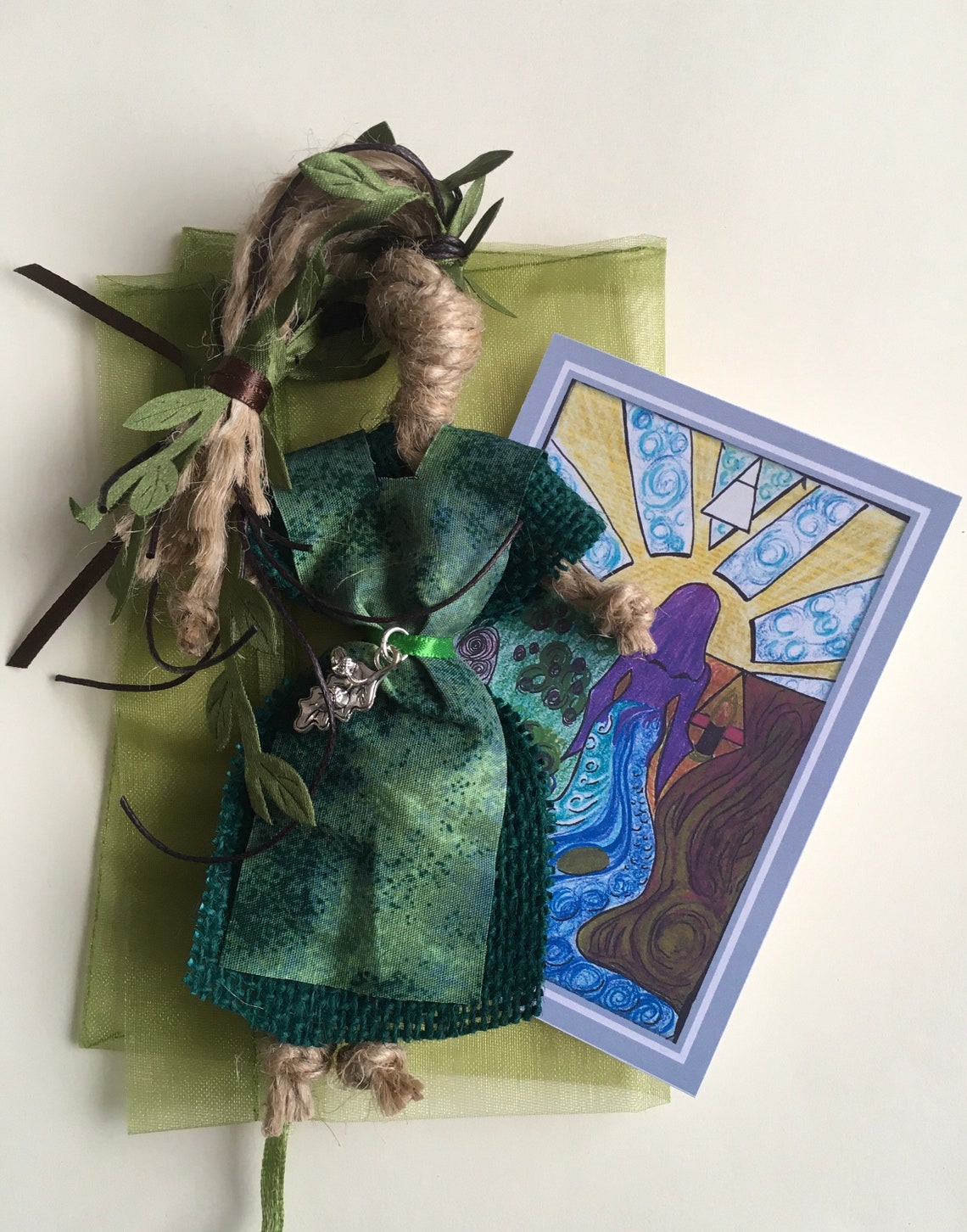 Elemental Earth Element Witch Poppet Earth Altar Companion - Etsy UK