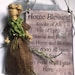 Home Protection Smudging Poppet Bells and Feather Charm - Etsy