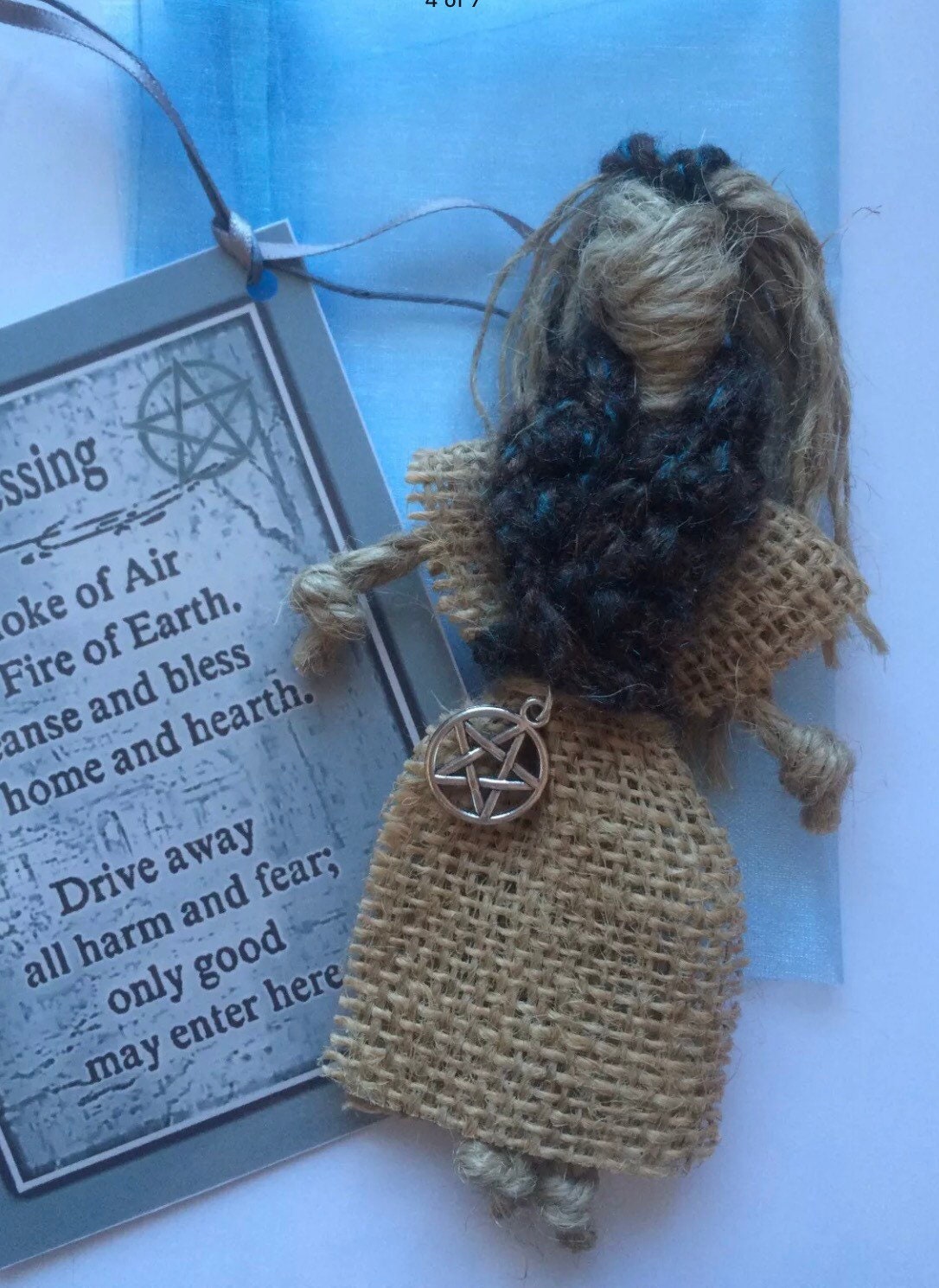 Home Protection Poppet Talisman Kitchen Witch Spell Card - Etsy UK