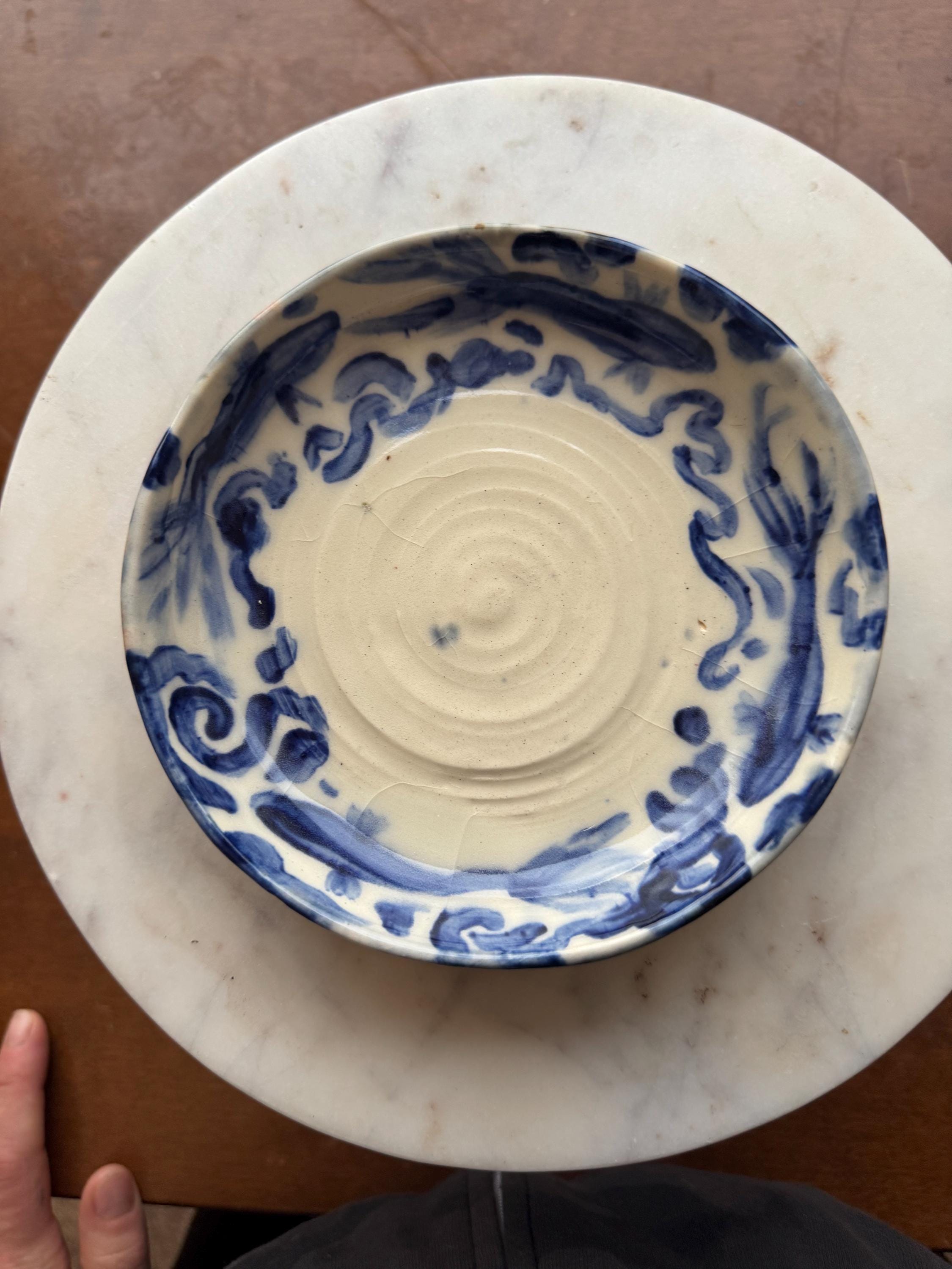 Handmade Ceramic Fish Plate by Vermont Artist - Etsy