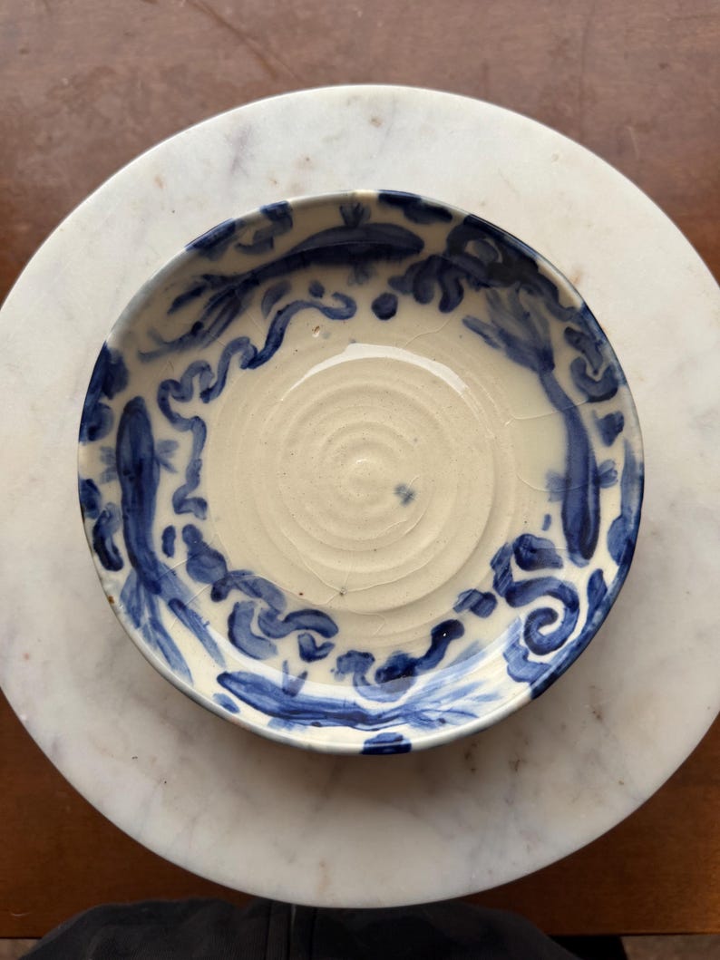Handmade Ceramic Fish Plate by Vermont Artist - Etsy