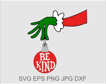 Grinch monogram svg | Etsy