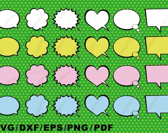 Speech Balloon | Etsy