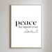 Peace Be Upon You Assalamualaikum Islamic Wall Art Minimalist Salam ...