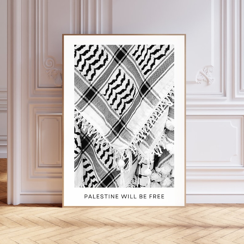 Palestine Will Be Free Islamic Wall Art Palestine Poster Palestine Wall ...