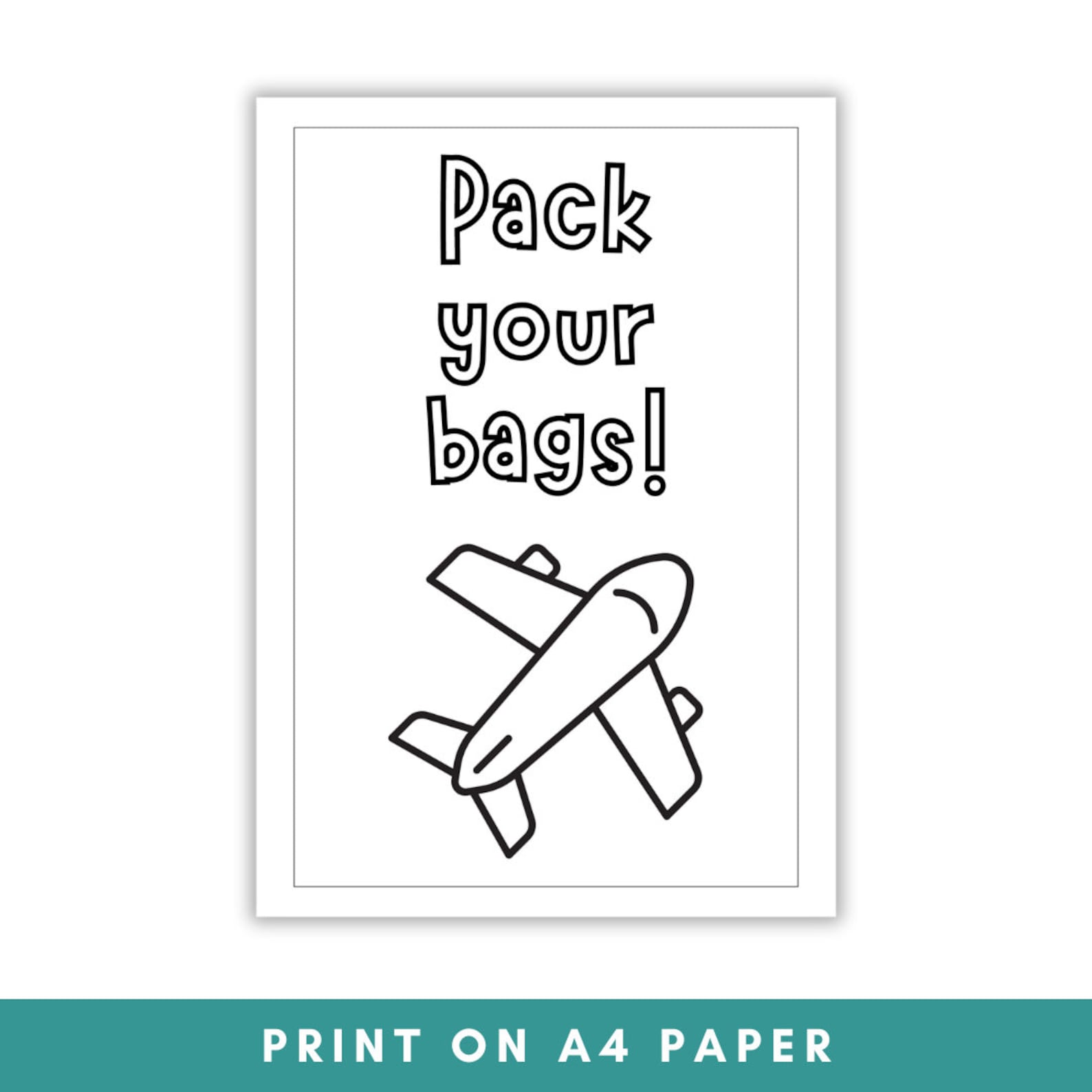 Kids Hajj and Umrah Coloring Book Printable - Umrah Printable, Hajj ...