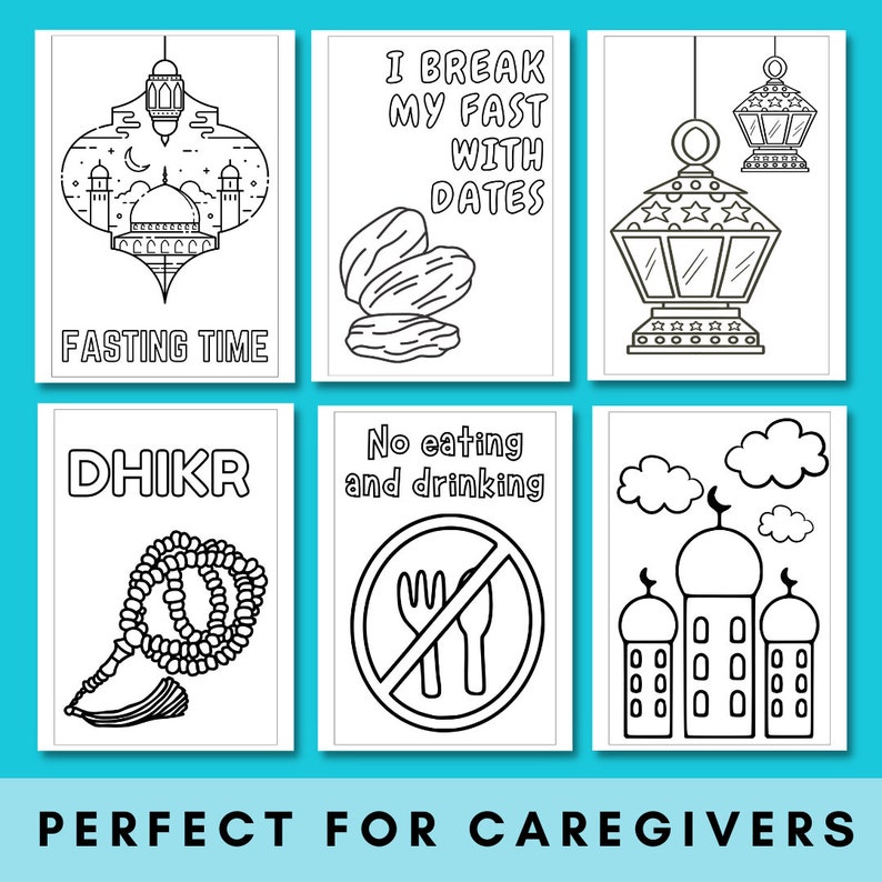 Kids Ramadan Coloring Book Printable Ramadan Printable, Ramadan ...