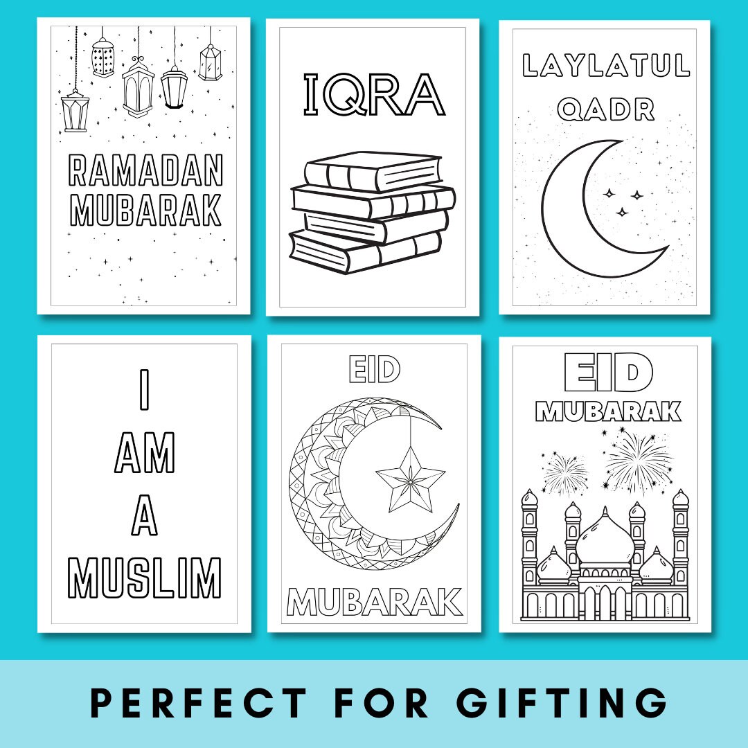 Kids Ramadan Coloring Book Printable Ramadan Printable, Ramadan ...