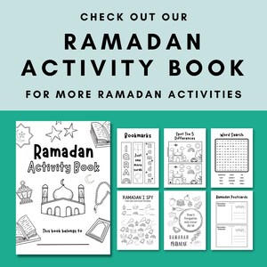 Ramadan Good Deed Cards for Kids Printable Islamic Activity 30 Daily ...