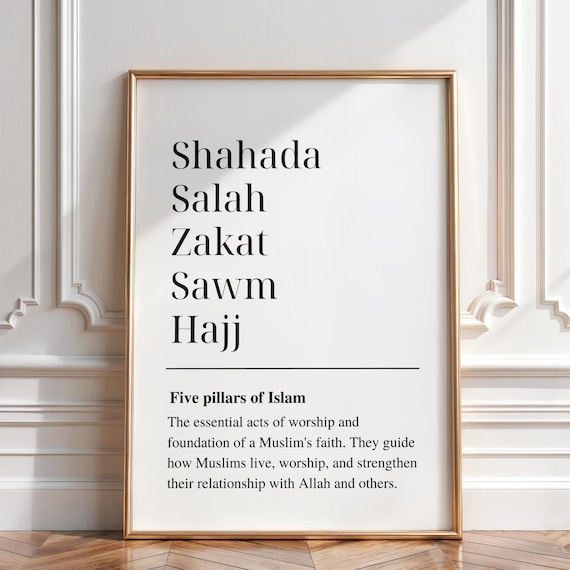 The Five Pillars Of Islam Zakat