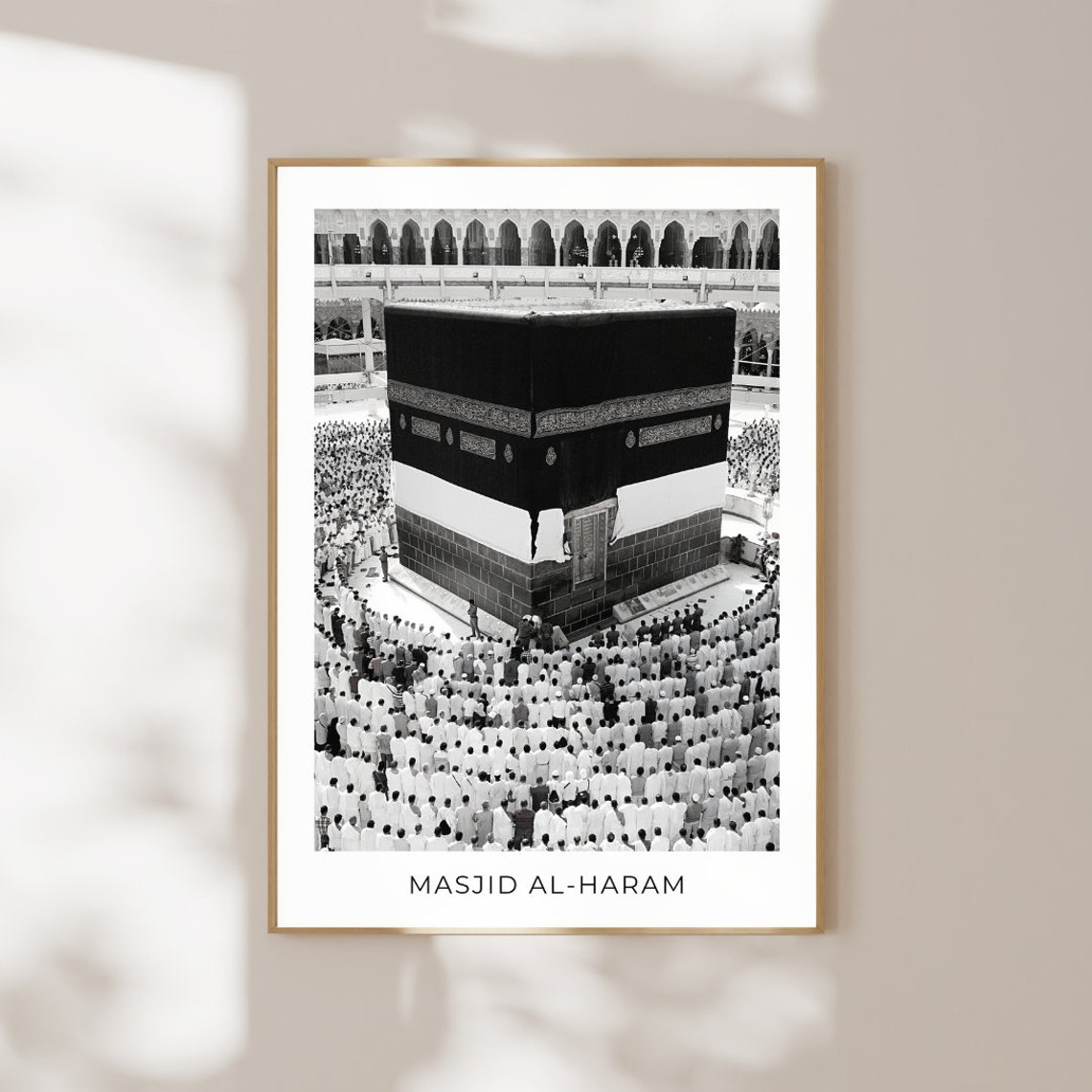 Masjid Al Haram Kaaba Wall Art Photography Makkah Printable Islamic ...