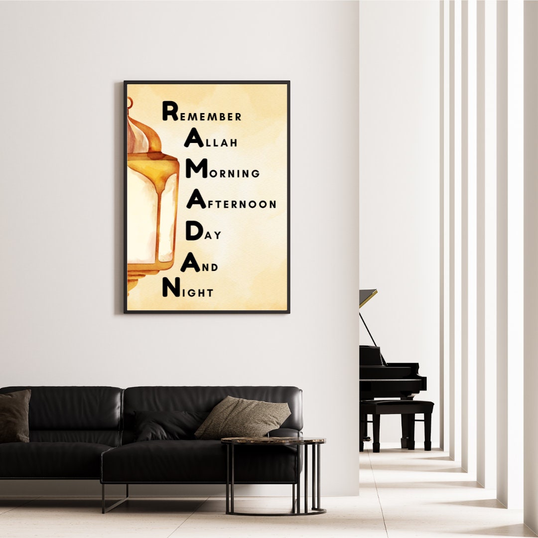 Kids Ramadan Bundle, Kids Ramadan Posters, Ramadan Print, Islamic Wall ...