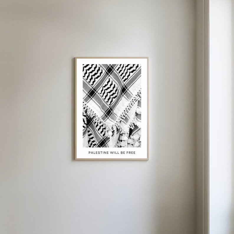 Palestine Will Be Free Islamic Wall Art Palestine Poster Palestine Wall ...