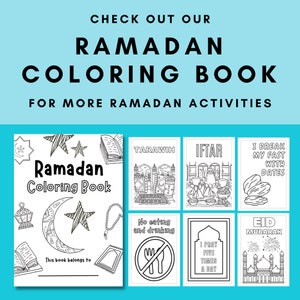Ramadan Activity Book Printable for Kids 30 Fun Islamic Activities ...
