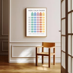 Weekly Salah Tracker Digital Printable Children's Salah Planner ...