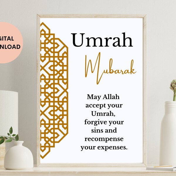Umrah Card Printable - Etsy
