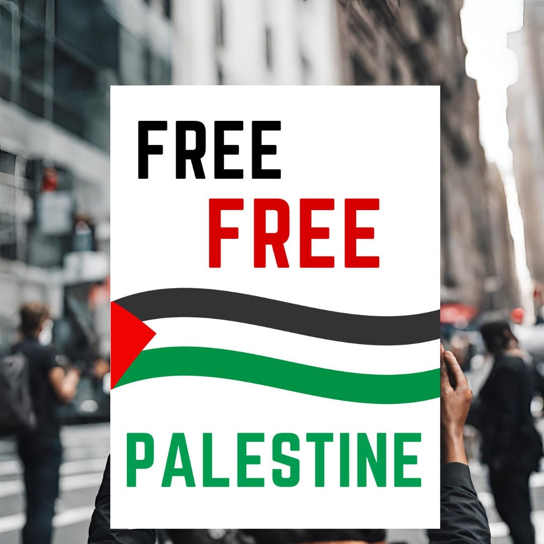 Free Free Palestine Poster Palestine Protest Poster Palestine - Etsy ...