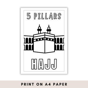 Kids Islamic Coloring Pages Printable Islamic Educational Muslim ...