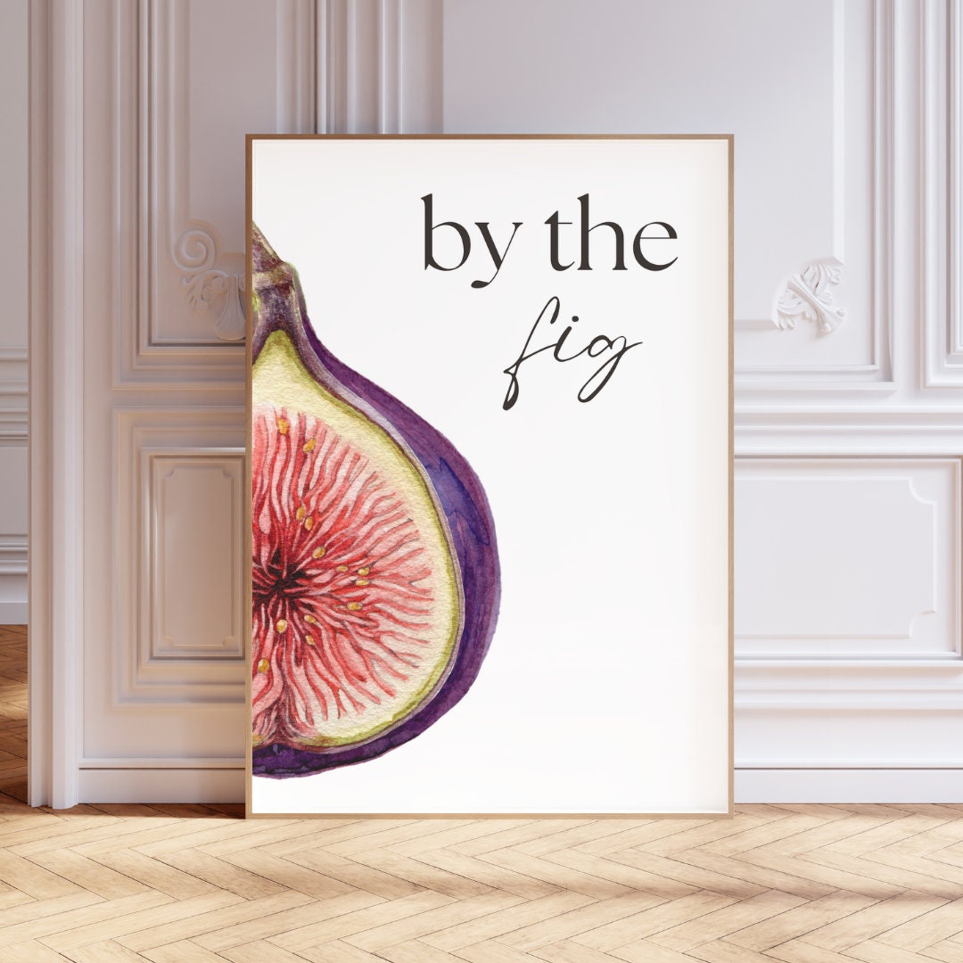 Fig and Olive Islamic Wall Art Print Set Printable Islamic Kitchen ...