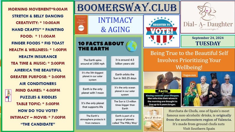 September 2024 Daily Activity Calendar - Etsy