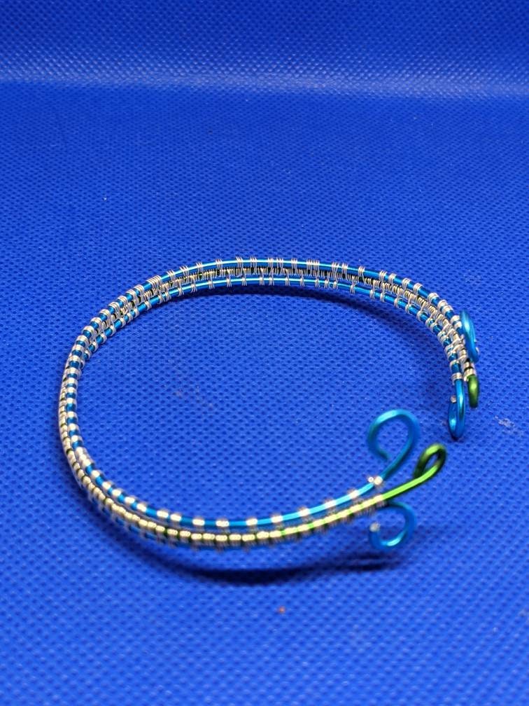 Wire Weaved Arm Bands in Fun Color Combos - Etsy
