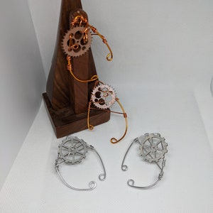 Steampunk Fantasy Gear Elf Ears Faerie Ears Mechanical Fae Ears for ...