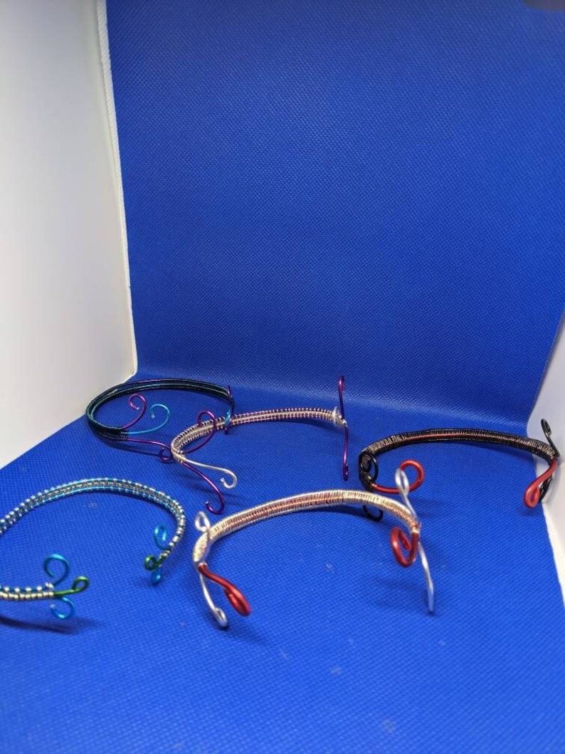 Wire Weaved Arm Bands in Fun Color Combos - Etsy