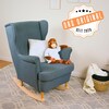 Kids Room Rocking Chair Conversion Set for IKEA STRANDMON Kids Chair ...