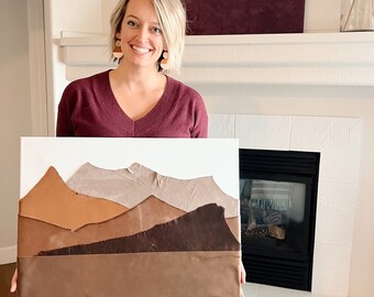 Leather Art Decor - Etsy