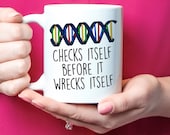 Dna Mug Gift Biology Teacher Gift Science Teacher Gift - Etsy