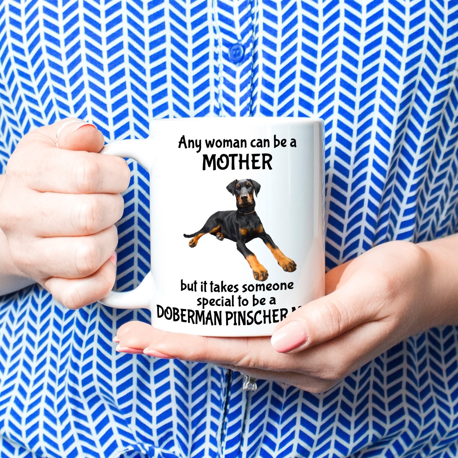 Doberman Pinscher Gift, Doberman Pinscher Mug, Doberman Pinscher Coffee ...