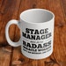 Stage Manager Gift Stage Manager Mug Stage Manager Coffee - Etsy