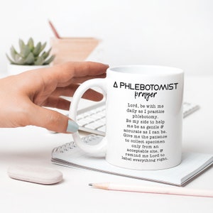 Phlebotomist Gift, Phlebotomist Mug, Phlebotomist Coffee Cup ...