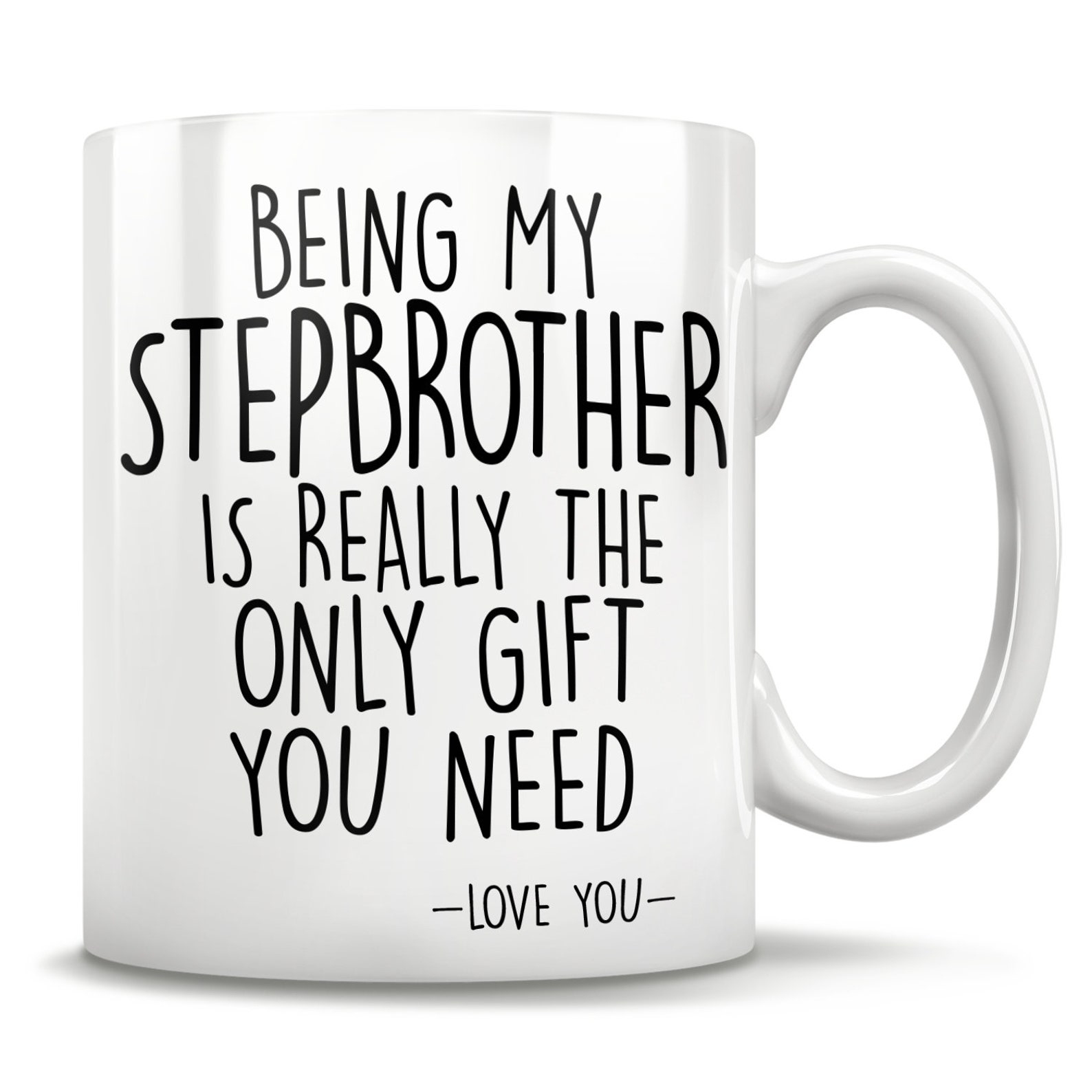 Funny Stepbrother Gift Stepbrother Mug Bonus Brother Gift - Etsy