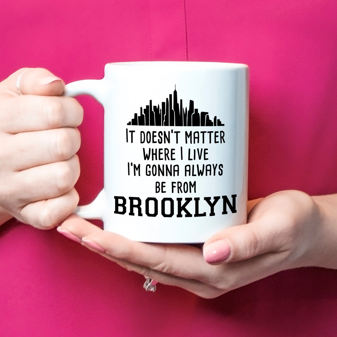 Brooklyn Gift New York Gift Brooklyn Mug Brooklyn Coffee | Etsy