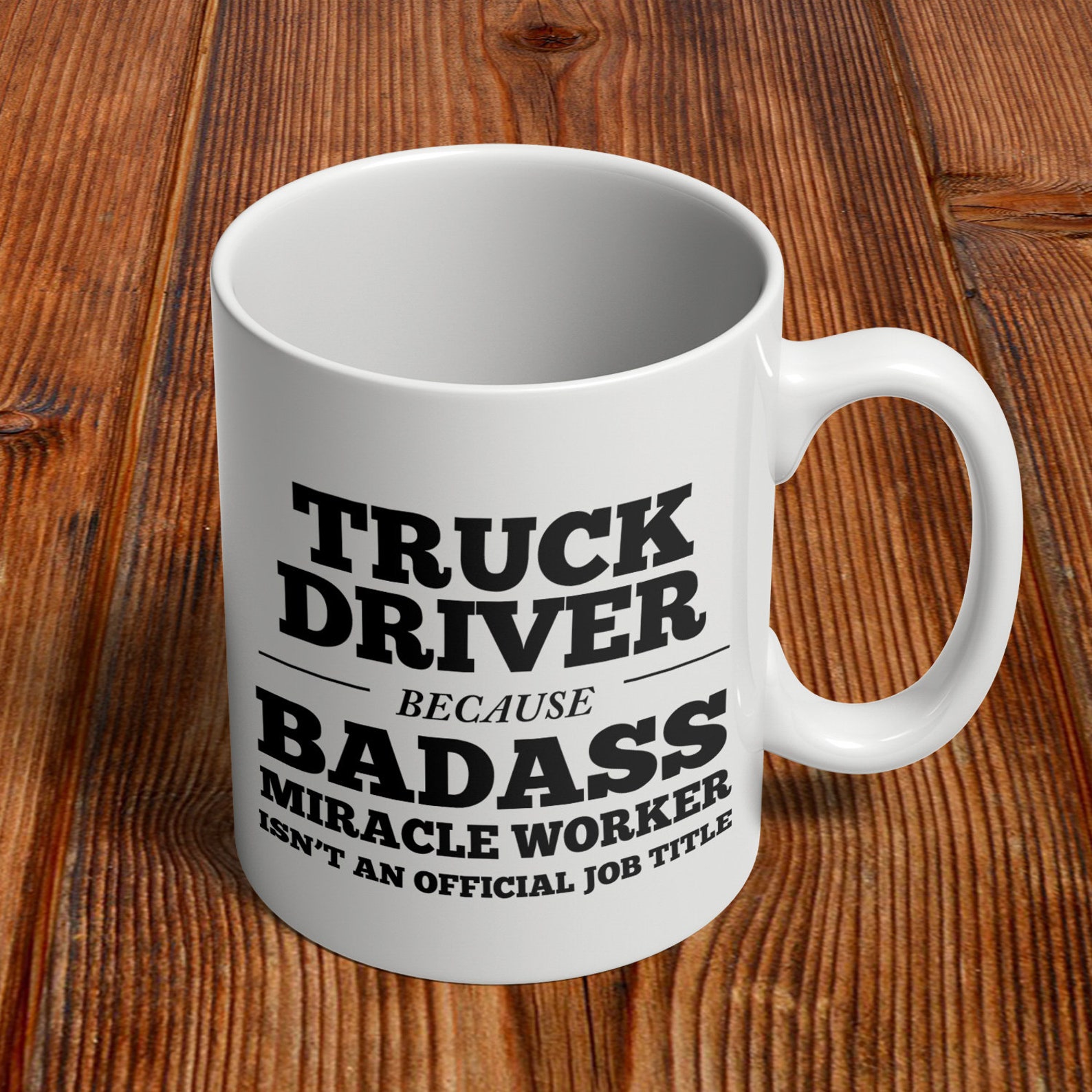 Truck Driver Coffee Mug Gift Trucker Gifts Future Truck | Etsy