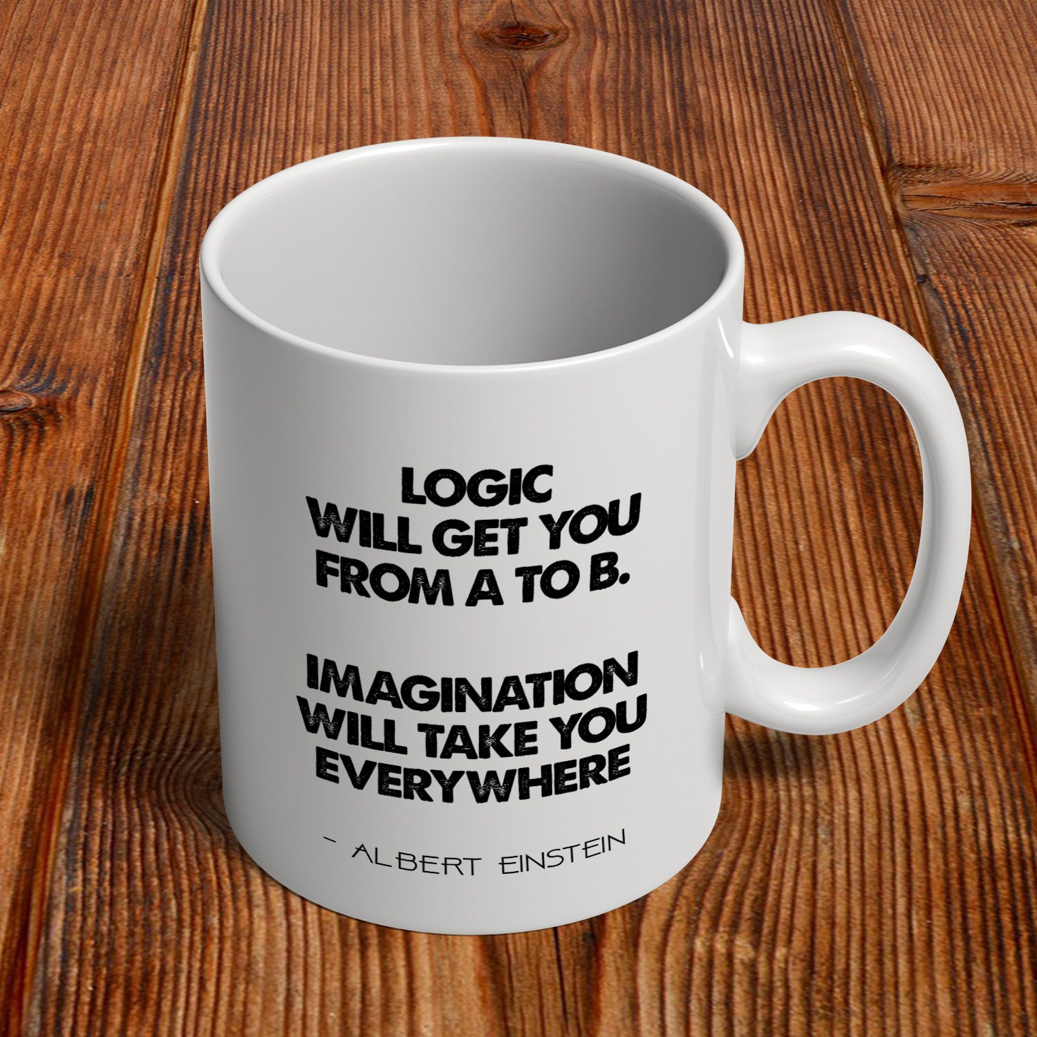 Albert Einstein Gift Albert Einstein Mug Albert Einstein - Etsy