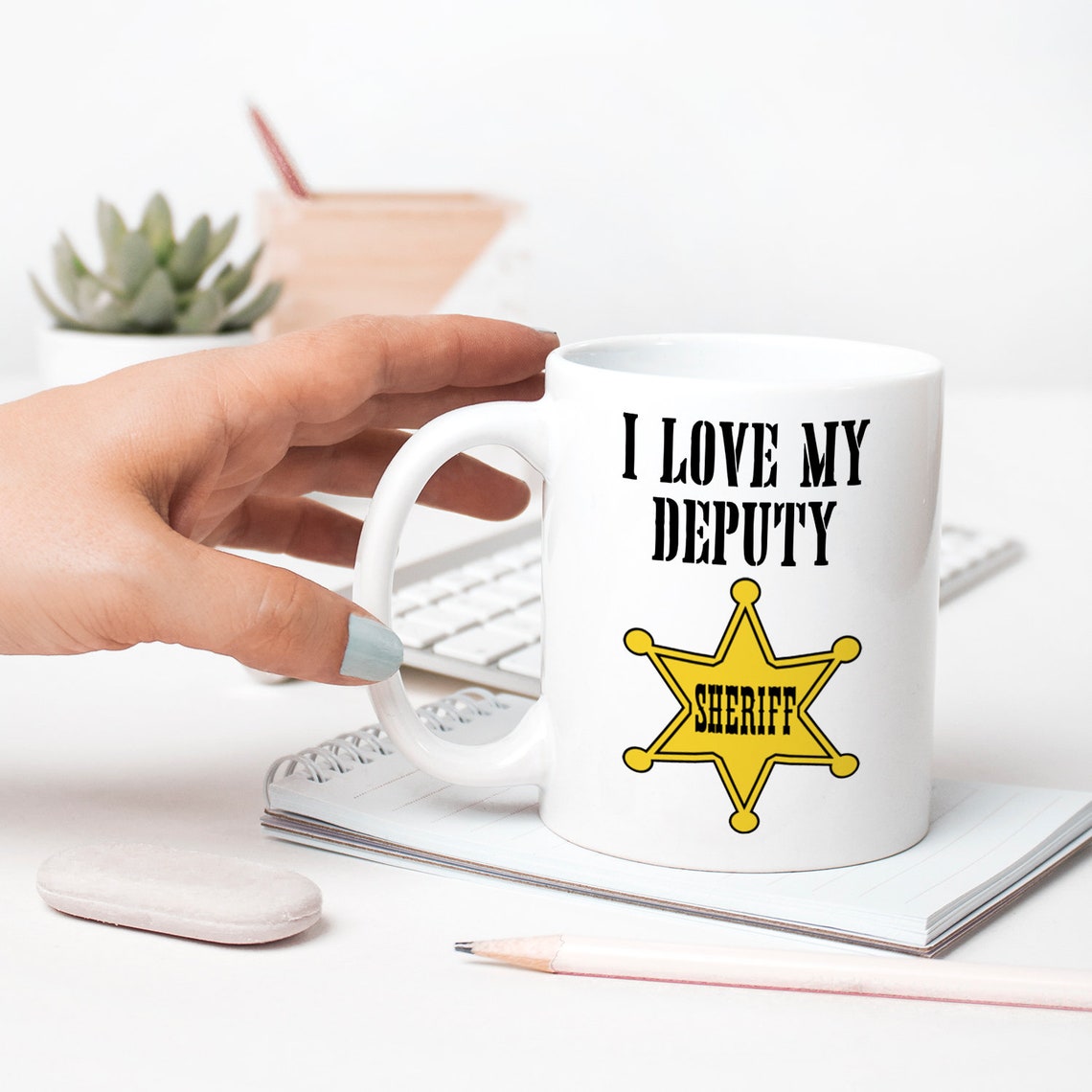 Deputy Sheriff Gift Deputy Sheriff Mug Deputy Sheriff Coffee - Etsy
