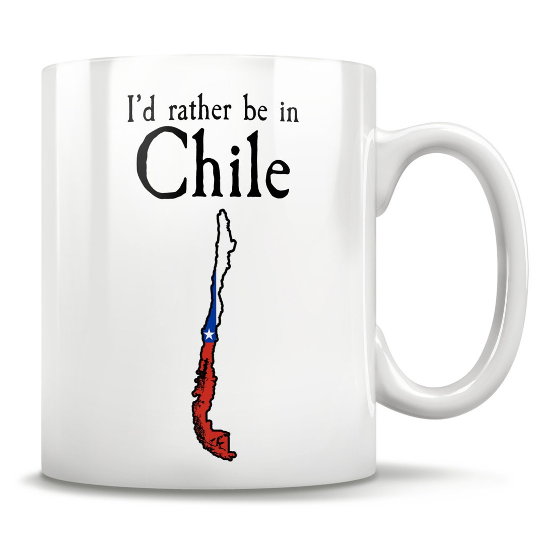 Chile Gift, Gift for Chilean, Chile Flag, I Love Chile, Chilean Present ...