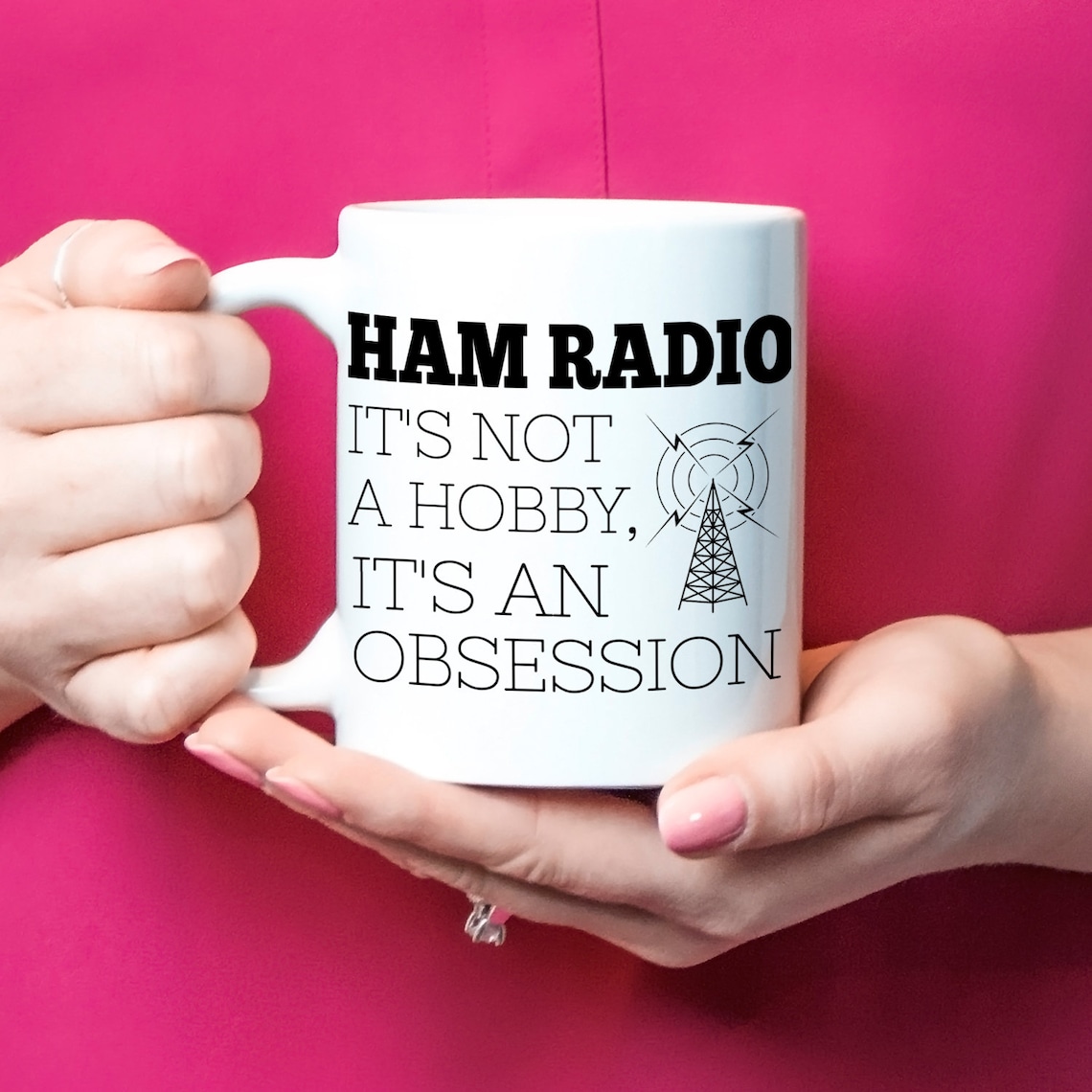 Ham Radio Gift, Ham Radio Mug, Ham Radio Coffee Cup - Etsy