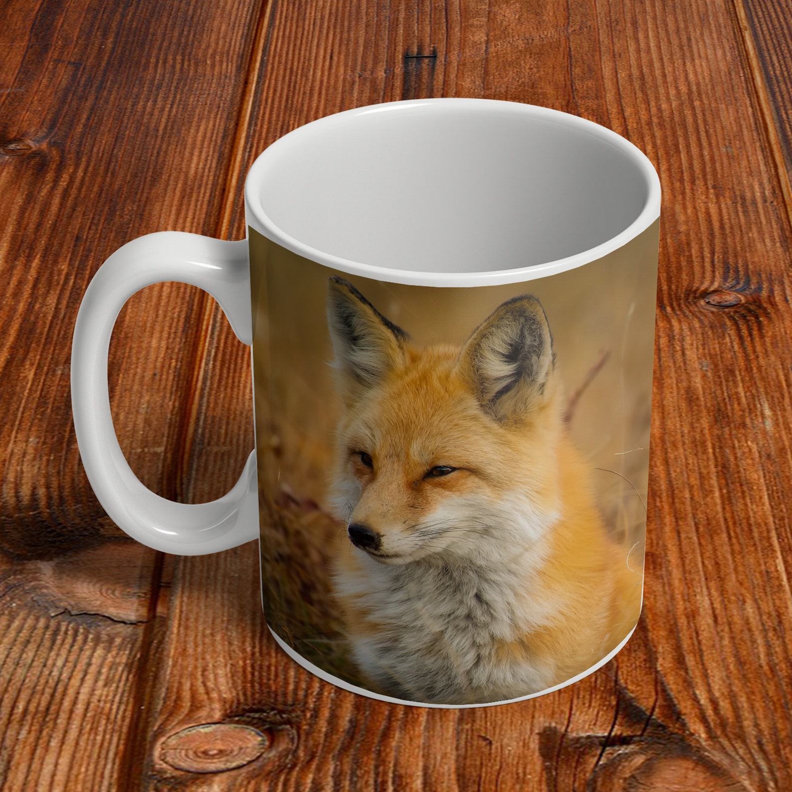 Fox Gift Fox Mug Fox Coffee Cup | Etsy