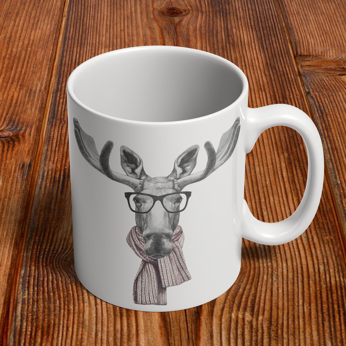 Moose Gift Moose Mug Moose Coffee Cup Moose Art - Etsy