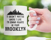 Brooklyn Gift New York Gift Brooklyn Mug Brooklyn Coffee - Etsy