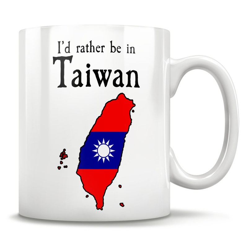 Taiwan Gift Taiwanese Mug Taiwan Flag Taipei Taiwan Taiwan | Etsy