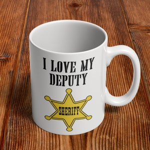 Deputy Sheriff Gift, Deputy Sheriff Mug, Deputy Sheriff Coffee Cup - Etsy