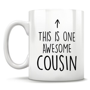 Cousin Gift, Favorite Cousin, Cousin Coffee Mug, Best Cousin Ever, Funny Cousin Gift, Cousin ...