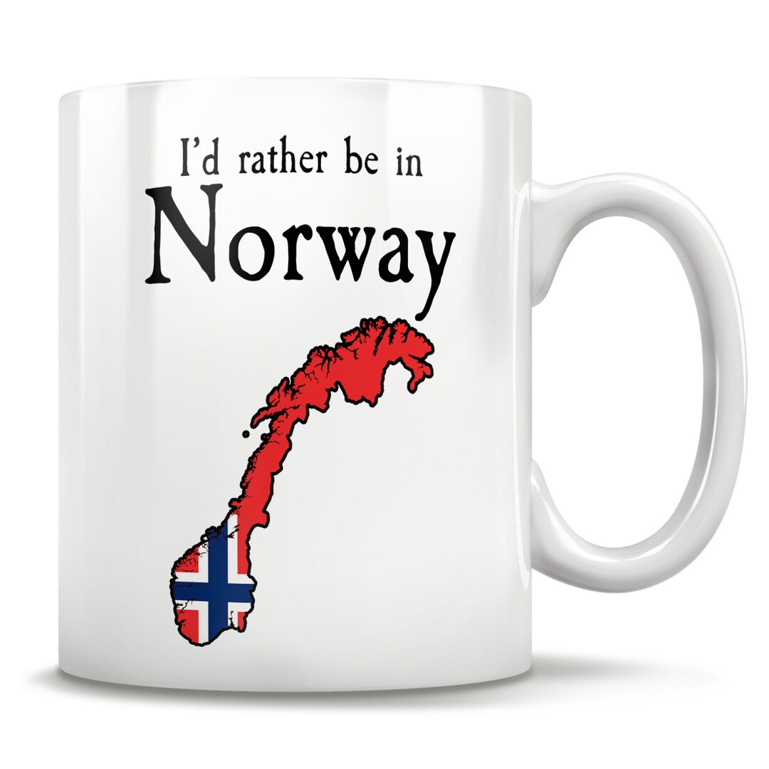 Norway Gift, Norwegian Mug, Scandinavian Gifts, Norwegian Flag ...
